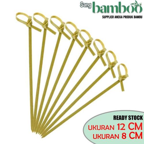 Jual Ready Stock bamboo skewer skiwer bambu cocktail picks koktail pick ...