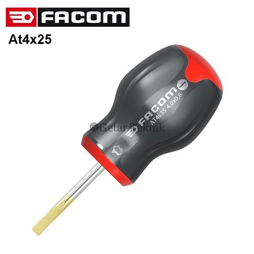 Jual Obeng Minus Pendek Facom At4x25 4x25mm short blade Protwist - Kab ...