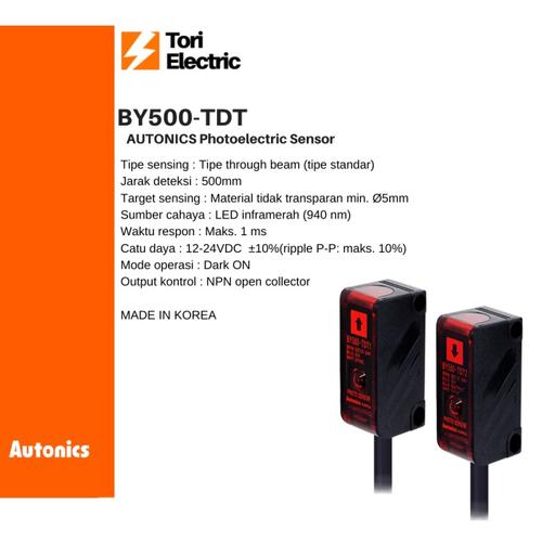 Jual Autonics Photoelectric Sensor BY500-TDT1.2 BY500 TDT1.2 100% ORI - Kota Bandung - Tori ...
