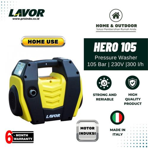 Jual HPC LAVOR HERO 105 INDUCTION MOTOR LOW WATT 105 BAR HEAVY DUTY ...
