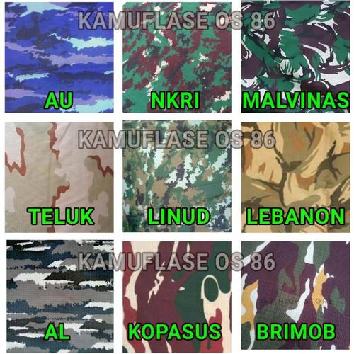 Jual Ready Stock BAHAN KAIN LORENG ARMY RIPSTOP RIPSTOK KAIN BAHAN ...