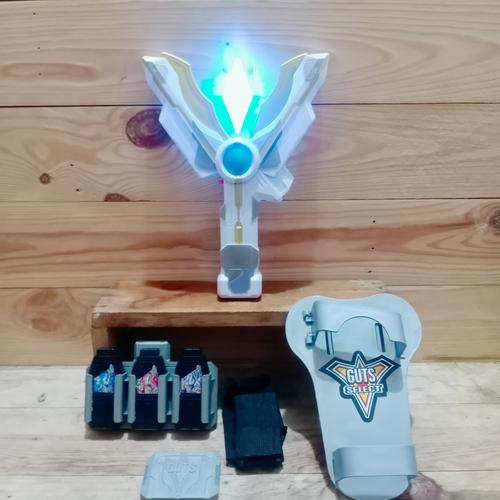 Jual recast dx guts spark lens ultraman trigger narikiri hyper key set ...