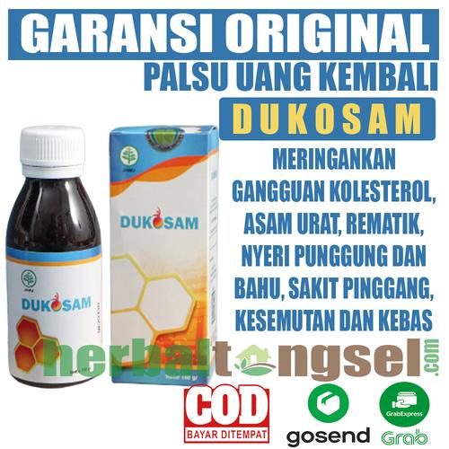 Jual Madu DUKOSAM Forte Obat Herbal Kolesterol Asam Urat Rematik ...