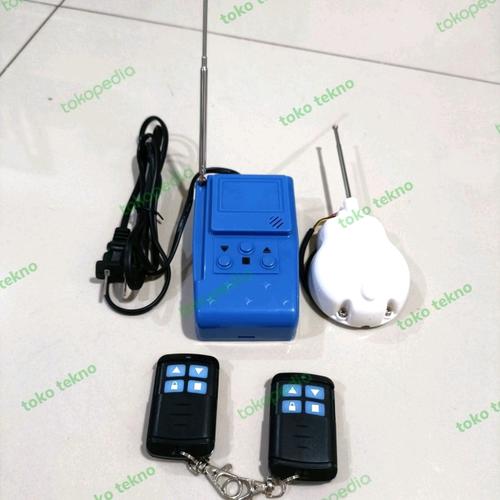 Jual Remote ( Transmitter+Receiver ) Barrier Gate MX50 MX80 - Remot 1 ...