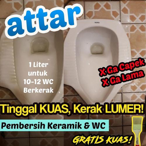 Jual Formula BARU! ATTAR Power Cairan Pembersih KERAMIK / WC / Toilet 1 - Jakarta Barat ...