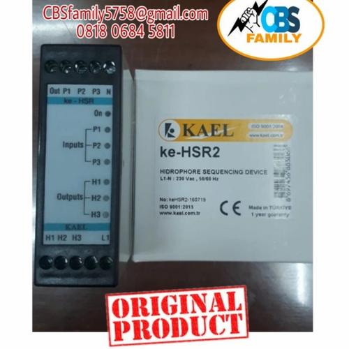 Jual KAEL Impluse Relay 24VDC Ke-HSR2 / Hydrophore Sequencing Relay ...