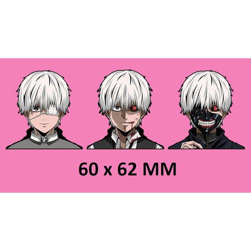 Jual Tokyo Ghoul Ken Kaneki 3D Motion Sticker Anime - Sticker Bergerak ...