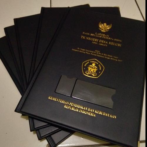 Jual map raport k13 + isi 10/20 warna biru tua, isi 10/20 PO PAK ...