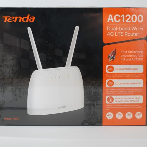 Jual Tenda AC1200 Dual-Band Wi-Fi 4G LTE Router 4G07 - Kota Makassar ...