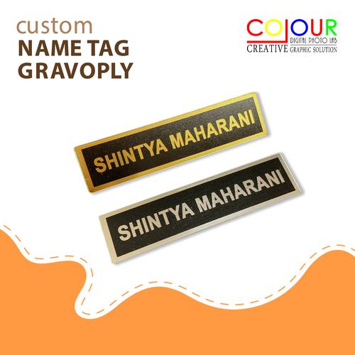 Jual NAME TAG / NAMA DADA / PAPAN NAMA GRAVOPLY-CUSTOM - Kota Denpasar ...