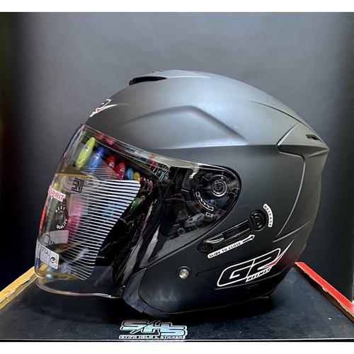 Jual HELM G2 OPTIMAX SOLID/POLOS DOUBLE VISOR - Putih, M - Kab. Sleman ...