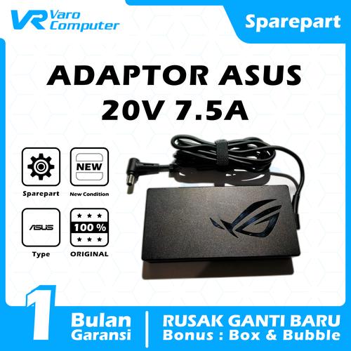 Jual Adaptor Charger Laptop Asus ROG 150W 20V 7.5A (6.0x3.7) Original ...
