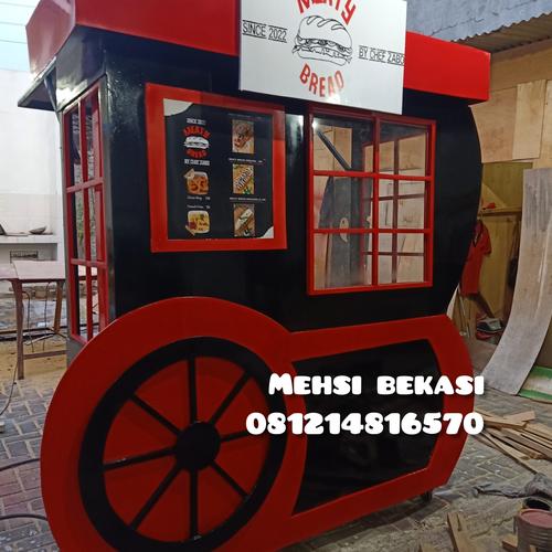 Jual Gerobak kebab, roti bakar, burger, makanan minuman - Kota Bekasi ...