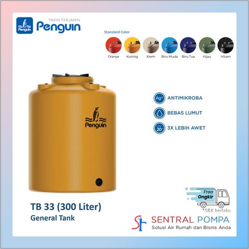 Jual Tangki | Toren | Tandon Air Penguin TB 33 Water Tank 300 liter ...