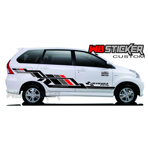 Jual STICKER BODY SAMPING AVANZA-XENIA CUTTING STICKER MOBIL AVANZA ...
