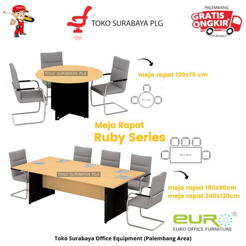 Jual Meja Meeting Conference Table Meja Rapat Meja Kantor Kerja 120 180 ...