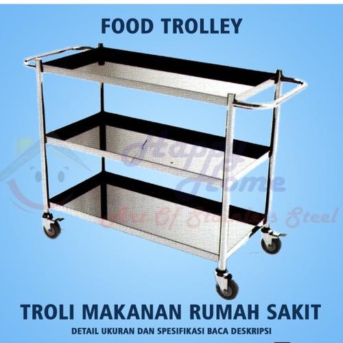 Jual Food Trolley Rumah Sakit, Troli makanan Stainless Steel - Jakarta ...