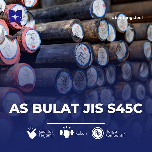 Jual As Besi Bulat JIS S45C ( Diameter 32 - 50 mm ) - Rangka Raya Store ...