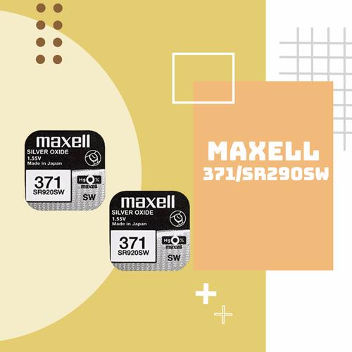 Jual BATERAI MAXELL 371 SR920SW ORIGINAL BATTERY SR 920 SW - Jakarta ...