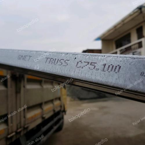 Jual BAJA RINGAN 1MM TRUSS C 75 G NET / RANGKA ATAP BAJA RINGAN ...