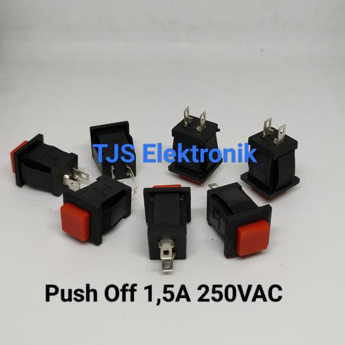Jual Switch Push Off Kotak Merah 1,5A 250VAC - Jakarta Barat - TJS ...