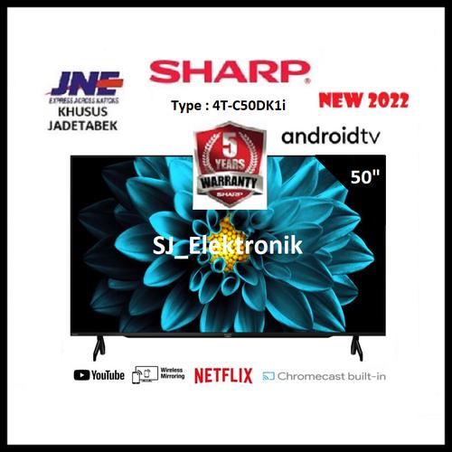 Jual LED TV Sharp 50 Inch 4T-C50DK1i / 50DK1i AndroidTV 11 UHD 4K - 50DK1 - Jakarta Pusat - SJ ...