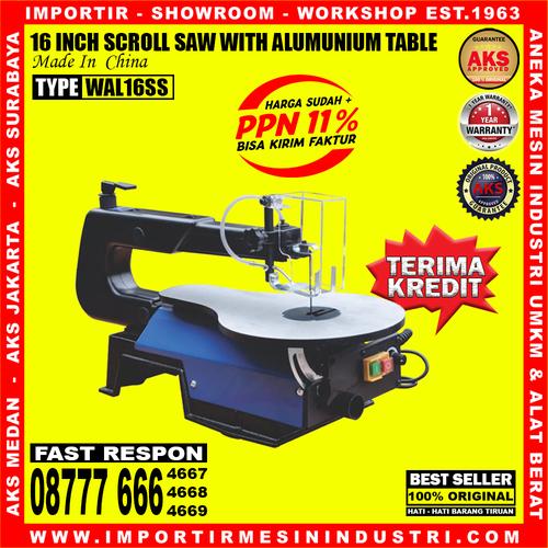 Jual Scroll Saw 1600" rpm Gergaji Triplek Ukir Jigsaw Duduk Mesin ...