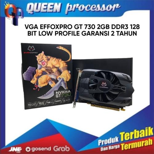 Jual VGA EFFOXPRO GT 730 2GB DDR3 128 BIT (ORIGINAL) GT730 - Jakarta ...