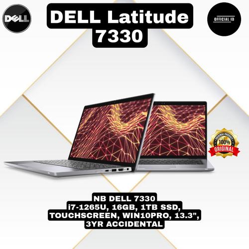 Jual DELL 7330 i7-1265U, 16GB, 1TB SSD, TOUCHSCREEN , 3YR - Jakarta ...