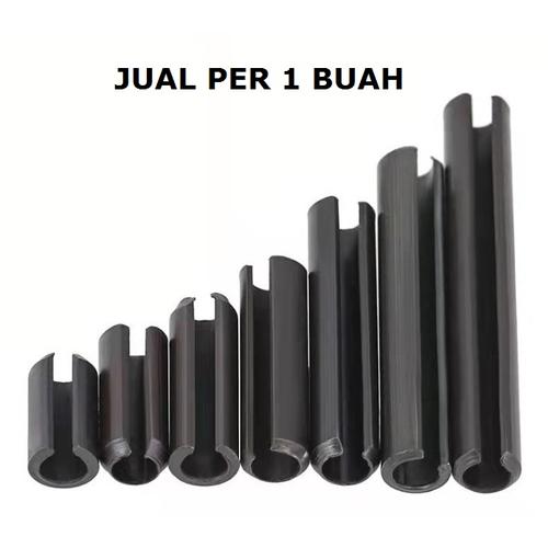 Jual Roll Pin 6 mm x 30 mm C Pin Belah Baja Hitam Dowel Pins Sellock ...