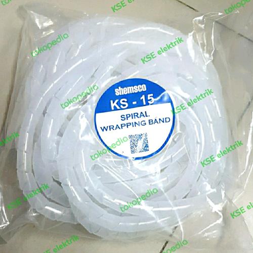 Jual kabel spiral /wrapping band KS-15 / wrapping range 12-35mm ...