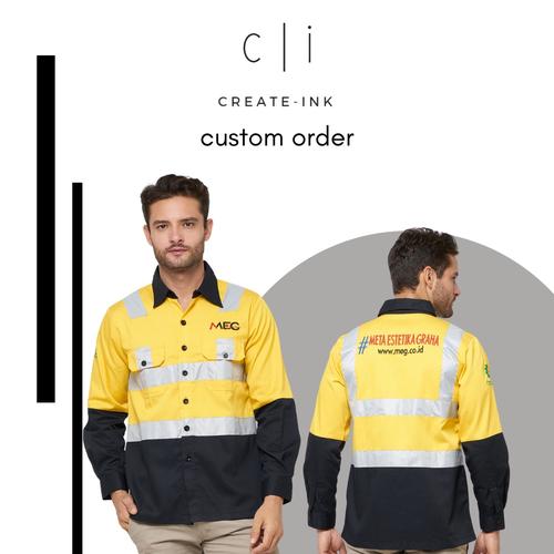 Jual Custom Baju Proyek Lapangan / Grosir Seragam Proyek - S - Jakarta ...