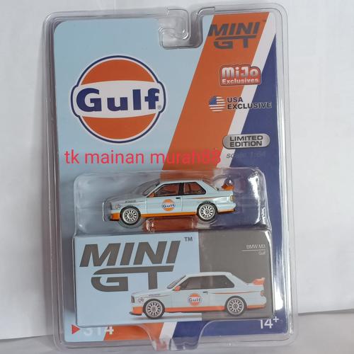 Jual diecast 1:64 minigt MGT00314 MJ BMW M3 E30 Gulf Racing - Jakarta Barat - toko mainan ...