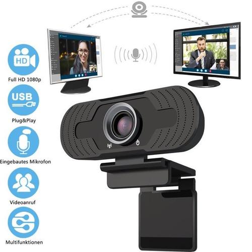 Jual Hiplay H771 Full HD Webcam 1080P With Built in Mic Microphone Web ...