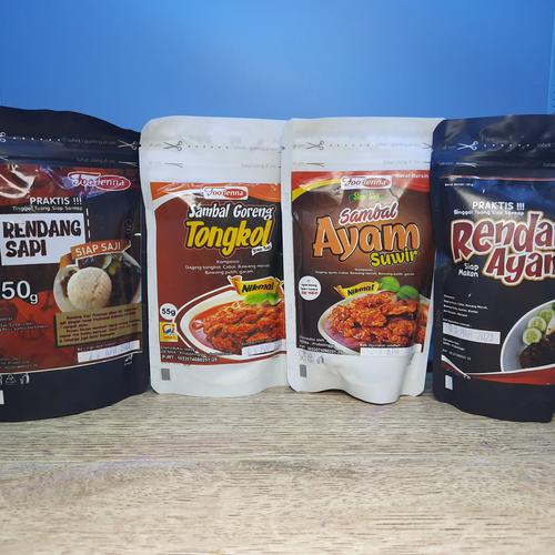 Jual foodenna food makanan instan ransum outdoor camping - gulai sapi ...