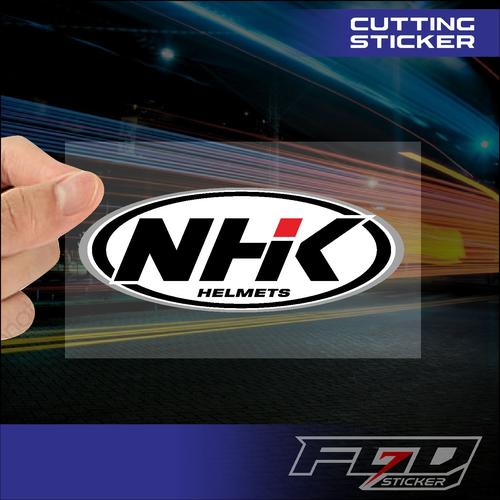Jual Cutting Stiker Logo NHK Helm / Sticker NHK / Stiker Helm Cutting ...