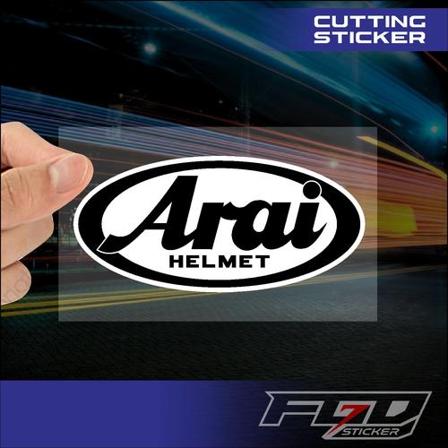Jual Cutting Stiker Logo ARAI Helm / Sticker ARAI / Stiker Helm Cutting ...