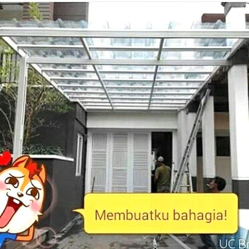 Jual kanopi atap spandek transparan - Kab. Tangerang - Bi Nusantara ...