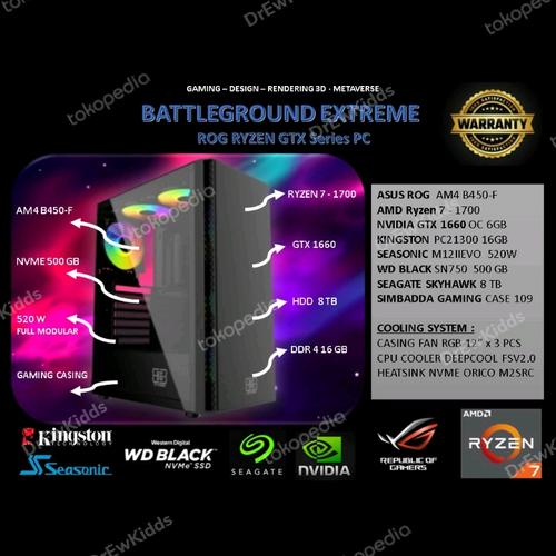 Jual Paket Komputer Gaming ASUS ROG + Ryzen 7 / PC Gaming Asus ROG ...