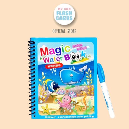 Promo Magic Drawing Coloring Book - Mainan Edukasi - Mewarnai - Jungle ...