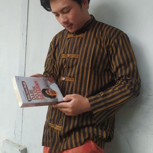 Jual baju surjan lurik halus dewasa - Cokelat, M - Kab. Bantul - Aziz ...