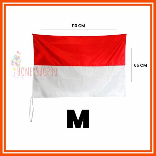 Jual Bendera kain ukuran M - Kab. Bekasi - honeyshop30 | Tokopedia
