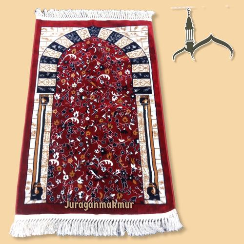 Jual sajadah mada carpet saudi 8mm / sajadah carpet - Merah - Kota ...