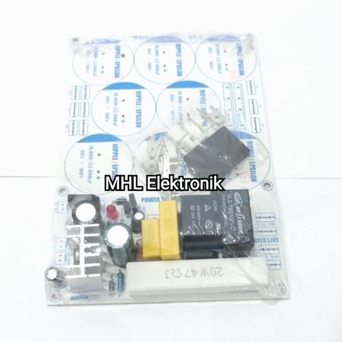 Jual KIT PCB PSU 8 Elco Plus Softstart Class AB Power Amplifier - Kab ...