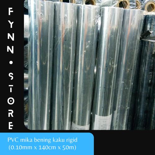 Jual Plastik mika kaku bening pvc rigid tebal 0.10 mm x 140 cm x 50 m - Jakarta Utara - Fynn ...