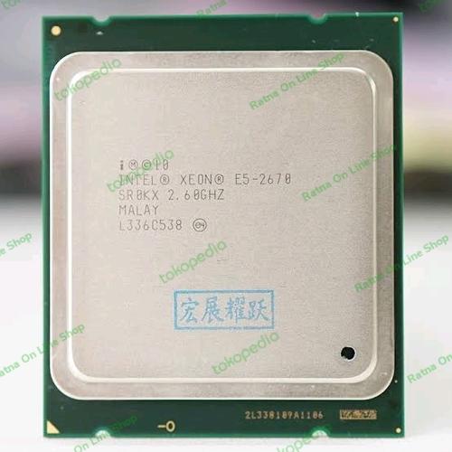 Jual Prosesor Intel Xeon E5-2670 Cache 20M, 2,60 GHz LGA 2011 DDR3 ...