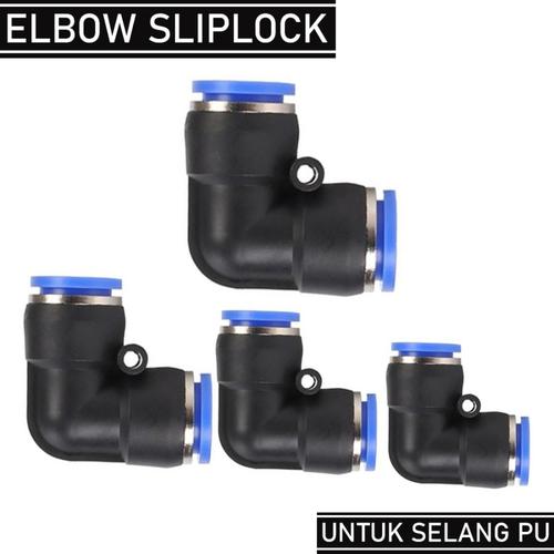 Jual Elbow atau L konektor Untuk Selang PU - Model Slip lock - Kota ...