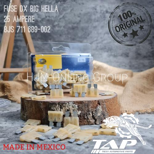 Jual FUSE DX BIG 25 AMPERE HELLA ORIGINAL - SEKRING TUSUK TANCAP BESAR ...