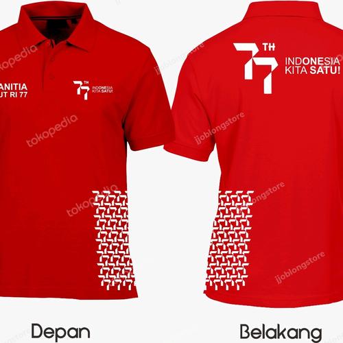 Jual Polo HUT RI 77/ POLO 17 AGUSTUS 2022 - Putih, M - Jakarta Barat ...