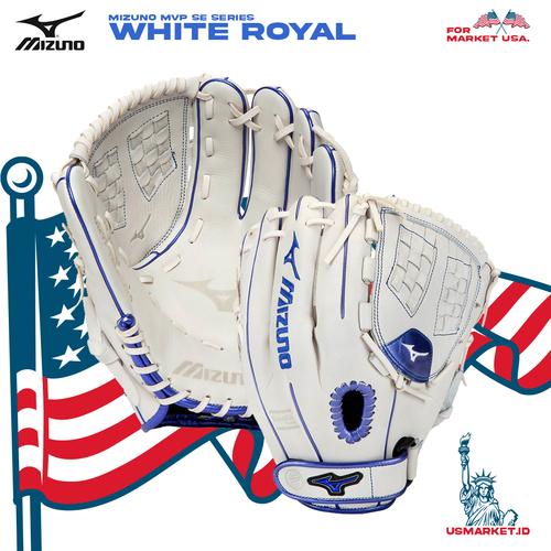 Jual Sarung Tangan Mizuno MVP Elite SE Blue Gloves Baseball Fast Pitch ...